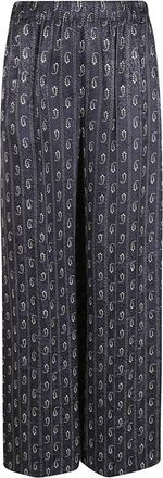 Tory Burch Femme, Pantalons, Multicolore, Taille: 36 FR Pantalon Jacquard Coupe D&eacute;contract&eacute;e