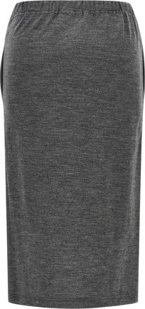 Junya Watanabe Wool Midi Skirt - Grey