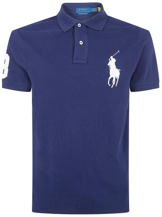 Ralph Lauren Short Sleeves Knit Big Logo Polo Shirt