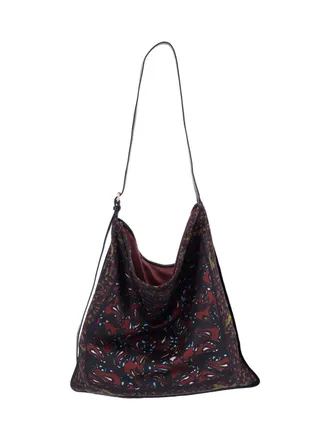 Dries Van Noten Bedruckte Schultertasche Scarf