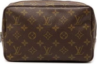 Louis Vuitton 1990-2010 Monogram Trousse Toilette 23 clutch bag - Braun
