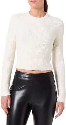 HUGO BOSS Hugo Skitty_b Pull tricoté, Blanc Ouvert, XS Femme