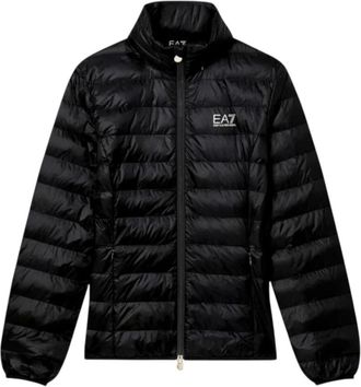 Emporio Armani Emporio Armani Ea7, Femme, Vestes, Noir, Taille: 44 FR Veste L&eacute;g&egrave;re Rembourr&eacute;e