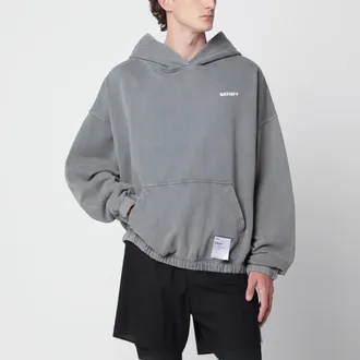 SATISFY SoftCell Aged Grey Kapuzen-Sweatshirt