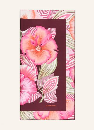 Ferragamo Ferragamo Seidentuch rot
