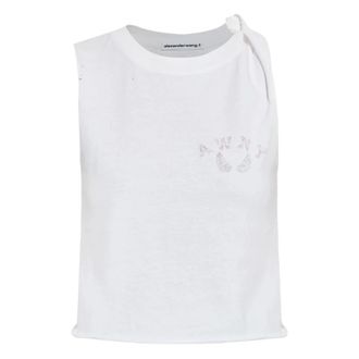 Alexander Wang &Auml;rmellose Oberteile - - Tops - Damen - Wei&szlig; - XS