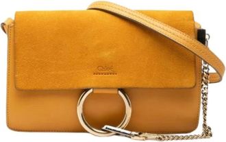Chlo&eacute; Pre-owned Faye crossbody - Femme - Pre-owned - Jaune - Taille: ONE Size