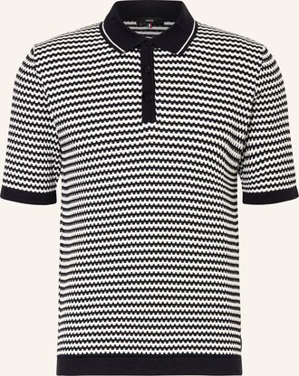 Cinque Cinque Strick-Poloshirt Ciflavien blau
