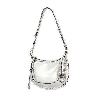 Isabel Marant Oskan Moon Shoulder Bag - Silver