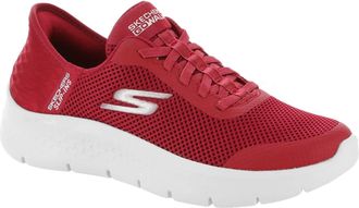 Skechers Damen Slip-ins GO Walk Flex Grand Entry Sneaker 124836 RED, Schuhgr&ouml;&szlig;e:43 EU