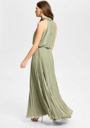 Swing Abendkleid - Abendkleid aus Chiffon mit Plisseerock Taillierter Schnitt mit flie&szlig;endem Rockteil