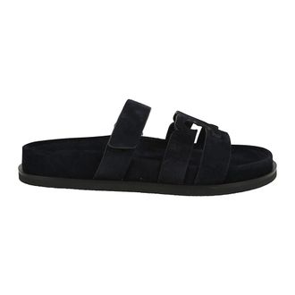 Tory Burch Leder-Slipper - - Shoes - Damen - Blau - 36 EU