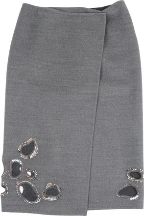 Fabiana Filippi Femme, Jupes, Gris, Taille: 38 FR Midi Skirts