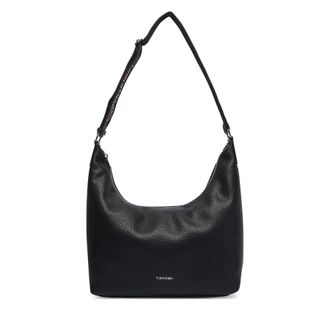 Calvin Klein Handtasche Calvin Klein Webbing Strap Md Shoulder Bag LV04F3891G Schwarz