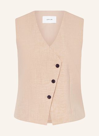 OPUS Blazerweste Warfa beige