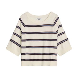Marc O'Polo Rundhals-Strickpullover - - Knitwear - Damen - Wei&szlig; - XS