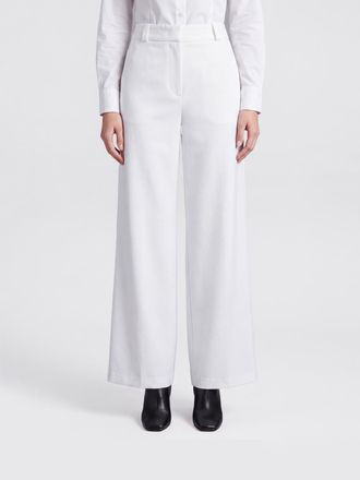 Giorgio Armani Ma&szlig;geschneiderte High-Waist-Hose mit weitem Bein aus reiner Seide