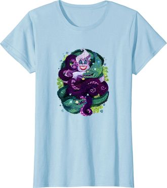 Disney The Little Mermaid Ursula Sea Witch Painting T-Shirt