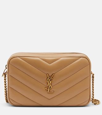 Saint Laurent Sac &agrave; bandouli&egrave;re Loulou Mini en cuir matelass&eacute;