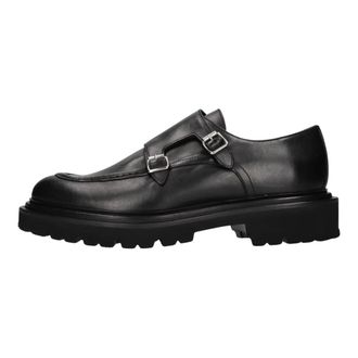 Marechiaro 1962 6990 Loafer mit Doppelschnalle - - Shoes - Herren - Schwarzk - 39 EU