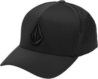 Volcom Stone Vented Adjustable Water Resistant Hat Casquette de Baseball, Noir, Taille Unique Hommes