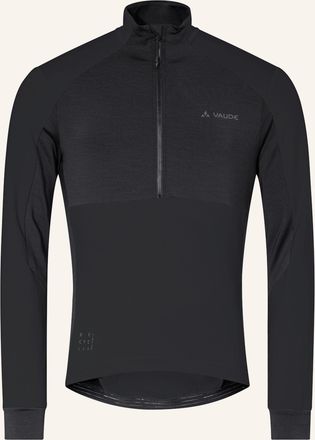 Vaude Radtrikot M Kuro Halfzip Ls Tricot schwarz