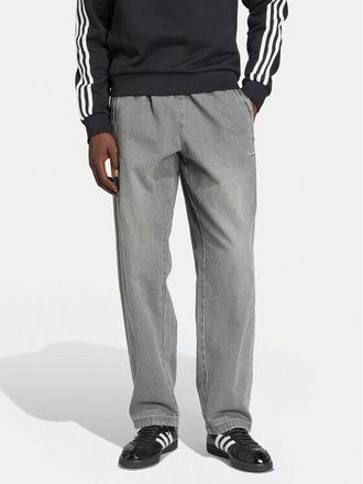 adidas Jeans adicolor Denim Stone JW5920 Grau Regular Fit