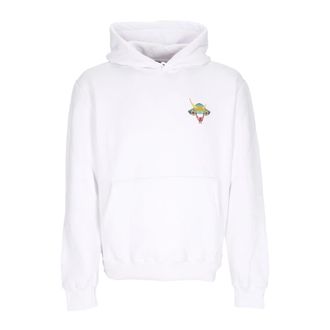 Dolly Noire Tiger Soldier Hoodie Wei&szlig; Langarm - - Sweatshirts & Hoodies - Herren - Wei&szlig; - S