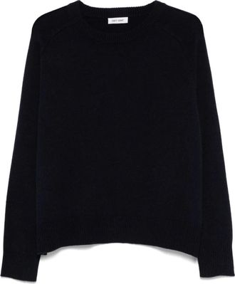 Soft Goat Rundhalspullover - - Knitwear - Damen - Blau - XS