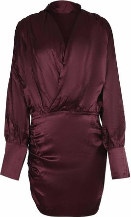 Rotate Robe Au Genou - Violet