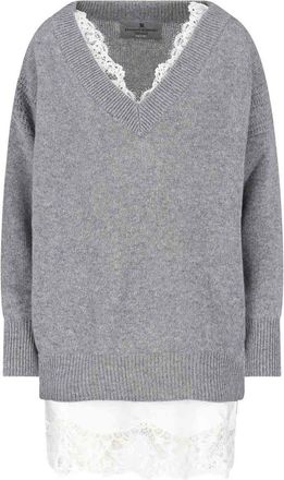 Ermanno Scervino Kurzes Kleid - Grau