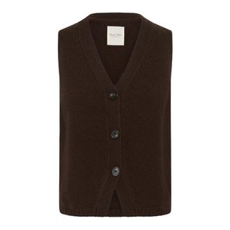 Part Two SylvaPW Weste - - Knitwear - Damen - Braun - S