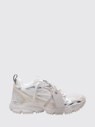 Off-white Baskets Be Right Back en cuir et mesh avec &eacute;tiquette logo