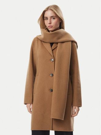 Michael Kors Wollmantel 77A7146M22 Hellbraun Regular Fit