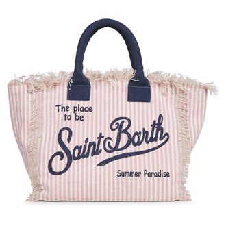 MC2 Saint Barth Femme, Sacs, Rose, Taille: ONE Size Vanity Tote Bag
