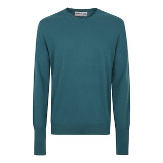 Ballantyne Rundhalspullover - - Knitwear - Herren - Blau - M
