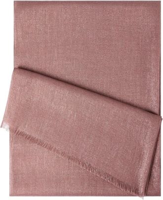 Brunello Cucinelli Femme, Accessoires, Rose, Taille: ONE Size Lurex Scarf