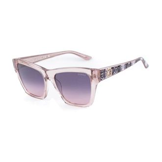 Guess Femme, Accessoires, Beige, Taille: ONE Size Acetate Square Frame Lunettes de soleil