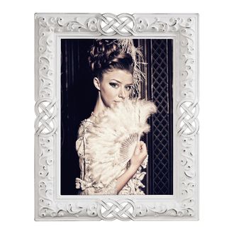 Hama Porträtrahmen Moritzburg 10 x 15 cm, zum Stellen und Hängen, weiß