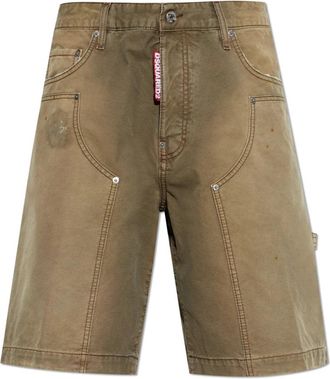 Dsquared2 Denim Shorts - - Shorts - Herren - Braun - 2XL