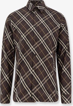 Burberry Robert organic cotton shirt - BURBERRY - gender_Man