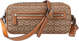 Coach Crossbody Bags - Coach Mini Monogram Crossbody Bag - Gr. unisize - in Braun - f&uuml;r Damen