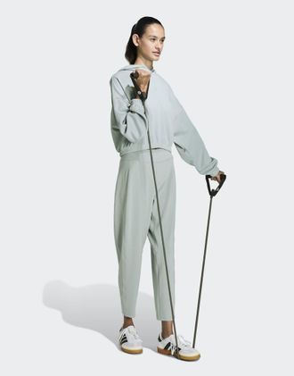 adidas adidas Performance - All Me - Yoga Essentials - Pantalon de yoga - Sauge-Vert