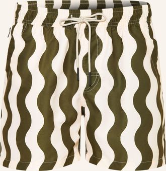 OAS Oas Badeshorts Forest Waver weiss