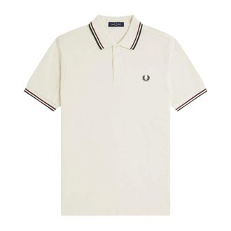 Fred Perry Herren, Oberteile, Wei&szlig;, LGr&ouml;&szlig;e