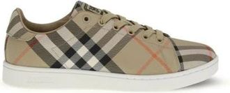 Burberry Femme, Chaussures, Beige, Taille: 41 EU Baskets Basses en Coton