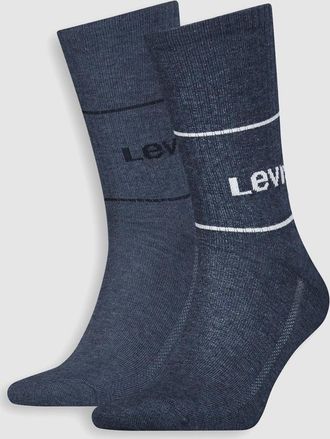 Levi's Short Cut Sportsocken - 2er-Pack - Herren - Blau / Blau