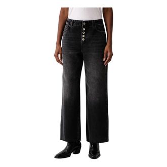 Patrizia Pepe Wide Jeans - - Jeans - Damen - Schwarzk - W29