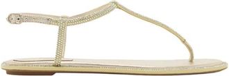 Rene Caovilla Femme, Chaussures, Blanc, Taille: 37 EU Diana Sandal