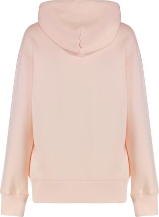 Autry Womens Hooded Sweatshirt Cotton Pink Hoodies